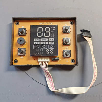12HC122Q.08燃气热水器HMJD-P170B按键显示面板，数码控制板配件