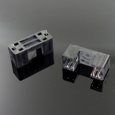 韩国进口优质 250V 10A 双卡保险座 PCB焊板安装 5x20mm 保险丝