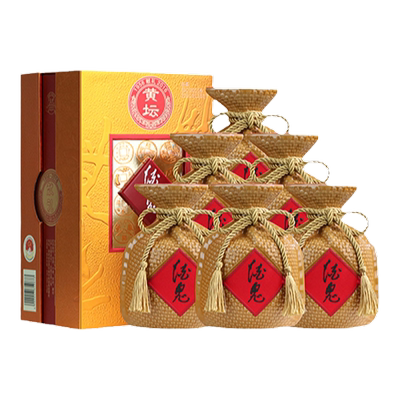 酒鬼52度黄坛468mL*6瓶原箱送礼馥郁香纯粮食白酒