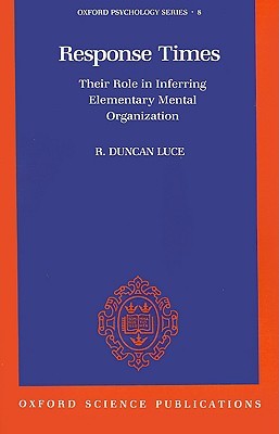 【预售】Response Times: Their Role in Inferring Elementary