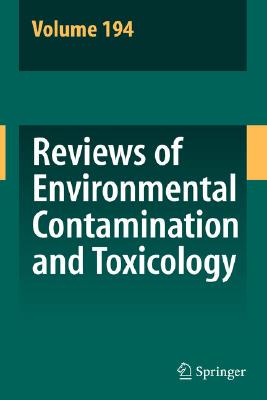 【预售】Reviews of Environmental Contamination and