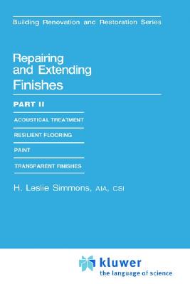 【预售】Repairing and Extending Finishes: Part II: Resilient