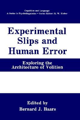 【预售】Experimental Slips and Human Error: Exploring the