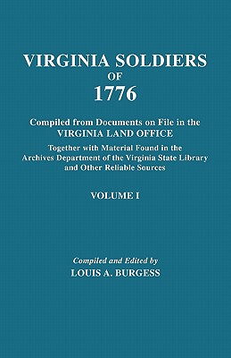 【预售】Virginia Soldiers of 1776. Compiled from Documents