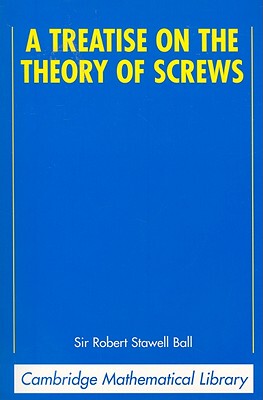 【预售】A Treatise on the Theory of Screws