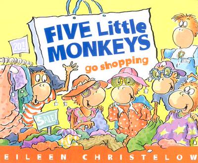 【预订】Five Little Monkeys Go Shopping