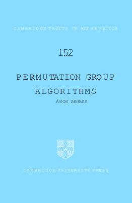 【预售】Permutation Group Algorithms