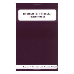 【预售】Analysis Of Financial Statements
