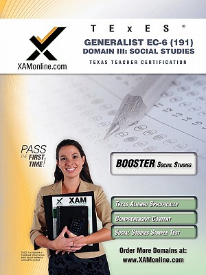 【预售】Texes Generalist EC-6 191 Social Studies Boost