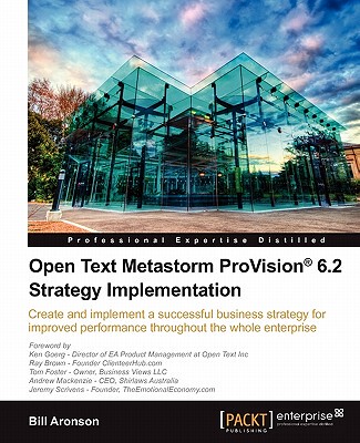【预售】Open Text Metastorm Provision 6.2 Strategy