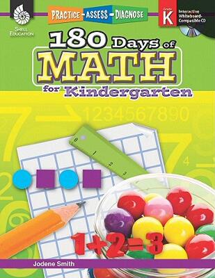 【预售】180 Days of Math for Kindergarten [With CDROM]