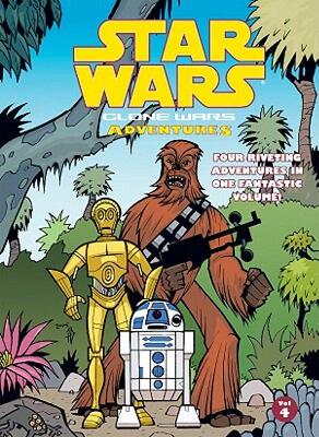 【预售】Star Wars: Clone Wars Adventures: Vol. 4