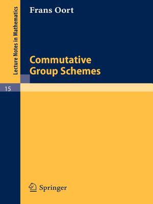 【预售】Commutative Group Schemes
