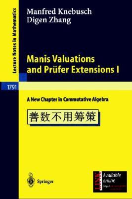 【预售】Manis Valuations and PR Fer Extensions I: A New