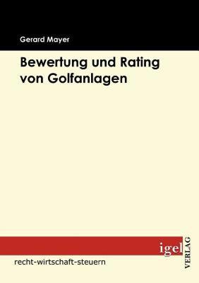 【预售】Bewertung Und Rating Von Golfanlagen