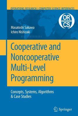【预售】Cooperative and Noncooperative Multi-Level