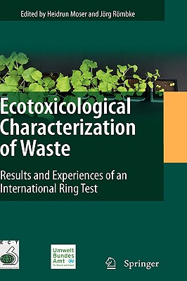 【预售】Ecotoxicological Characterization of Waste: Results