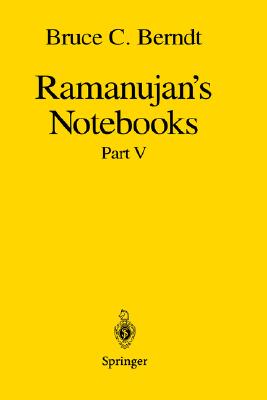 【预售】Ramanujan's Notebooks: Part V