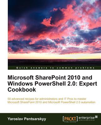【预售】Microsoft Sharepoint 2010 and Windows Powershell