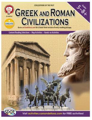 【预售】Greek and Roman Civilizations, Grades 5 - 8