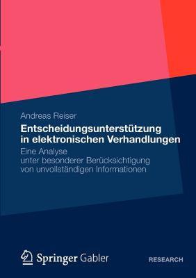 【预售】Entscheidungsunterstutzung in Elektronischen