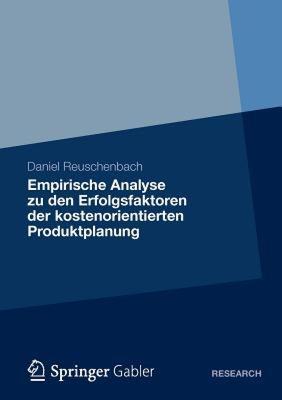 【预售】Empirische Analyse Zu Den Erfolgsfaktoren Der