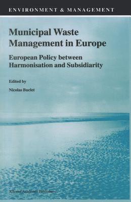 【预售】Municipal Waste Management in Europe: European