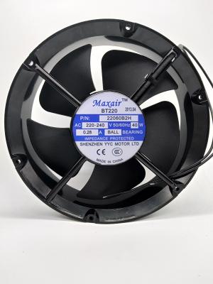 Maxair/BT22060B2H轴流风机交流散热风扇 22060B2H 滚珠