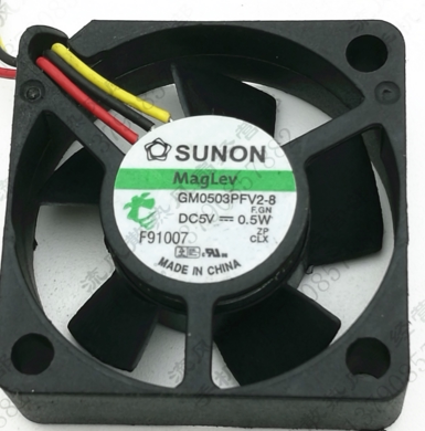 原装台湾建准GM0503PFV2-8 3010 5V 0.5W 机顶盒 机箱 散热风扇