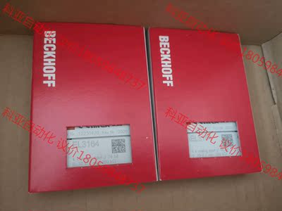 倍福EL3164 货期3天