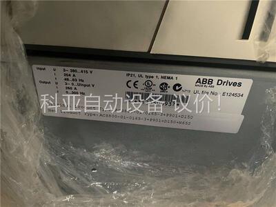 ABB变频器 AS800-01-01165-3+P901+D(议价)