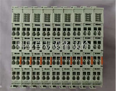 倍福EL3204-0018 PLC模块， 2020年，20(议价)