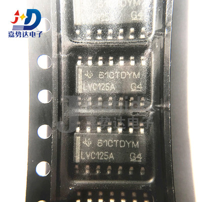 SN74LVC125ADR 丝印：LVC125A 缓冲器/驱动器/收发器 SOIC-14全新