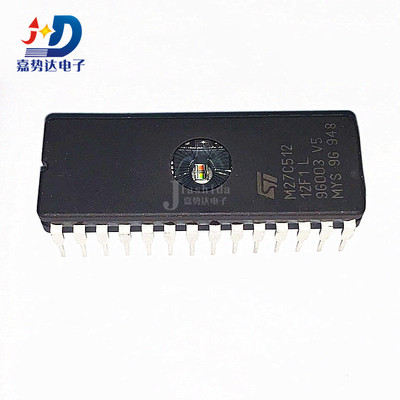 M27C512 M27C512-12F1L 陶瓷存储器CDIP28 带紫外线擦除 全新