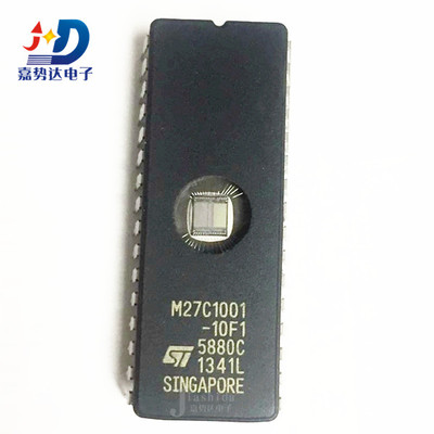 M27C1001-10F1/12F1/15F1/F1L/F6/XF1存储器 eprom DIP32 全新