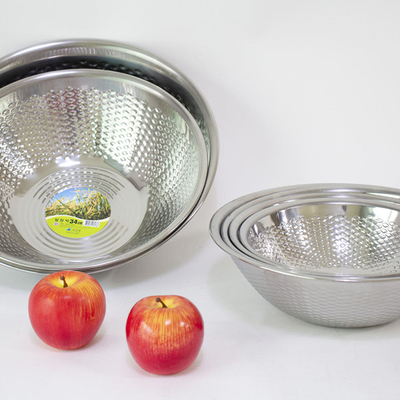 韩国进口食品级不锈钢淘米盆和面盆洗米洗菜水果盆厨房用沥水盆