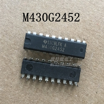 现货原装 M430G2553 MSP430G2553IN20 直插DIP-20集成块 单片机