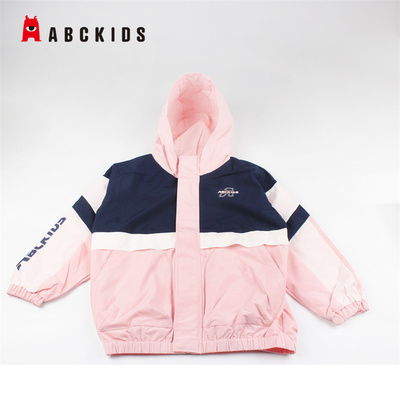 ABCKIDS男女童中童春秋梭织外套透气舒适
