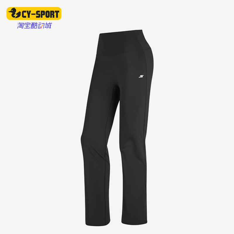 Skechers/斯凯奇正品新款女士透气紧身休闲瑜伽运动长裤