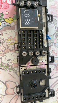 适用美的滚筒洗衣机 MG100N07Y控制器电脑电源主板17138100020872