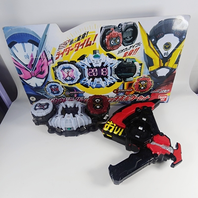 万代日版dx假面骑士时王腰带豪华版 zio武器时间严斧zio盖茨表盘