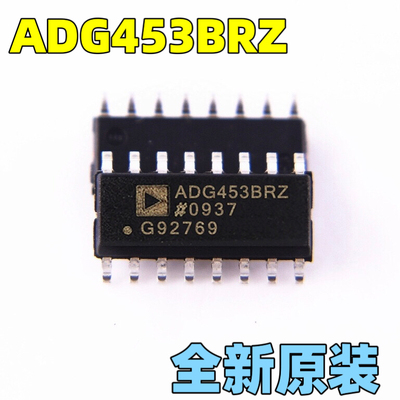 ADG453BRZ ADG453BR 模拟开关/多路复用器 封装SOP-16 全新原装