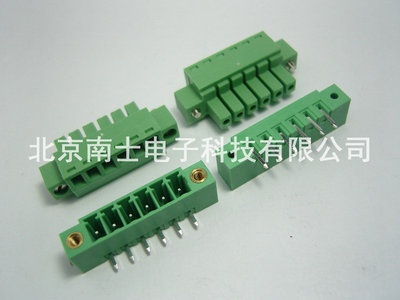 日精 2ERJRM-6P 插拔式 接线端子 间距3.81MM KF2EDG RM 带耳 弯