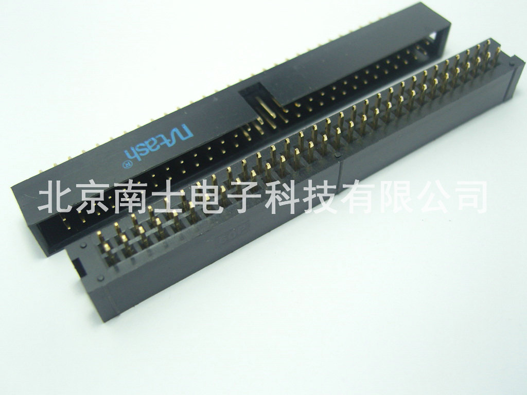 精工南士 DC3-60P 镀金 直针 简易牛角ISP接口JTAG插座2.54mm间距
