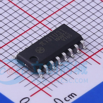 原装π131U31 SOIC-16增强型ESD 3kVrms 150Kbps三通道数字隔离器