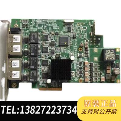全新库存现货 台湾凌华4通道PoEW网卡图像采集卡PCIe-GIE全新议价