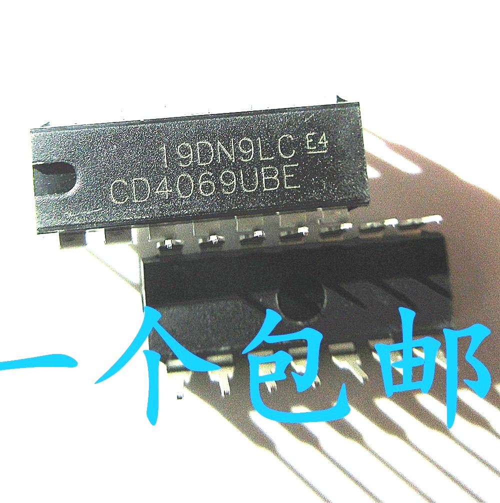 晟记全新国产 CD4069 CD4069UBE CD4069BE DIP14直插14脚_虎窝淘