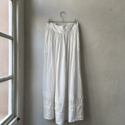 Jammer半松紧棉麻裙