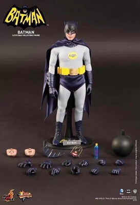 现货 HT HotToys 1/6 MMS218/219 1966版 蝙蝠侠 罗宾