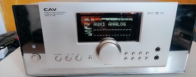 二手原装CAV AV-1086家用6.1卡拉OK功放机家庭影院音响带光钎同轴